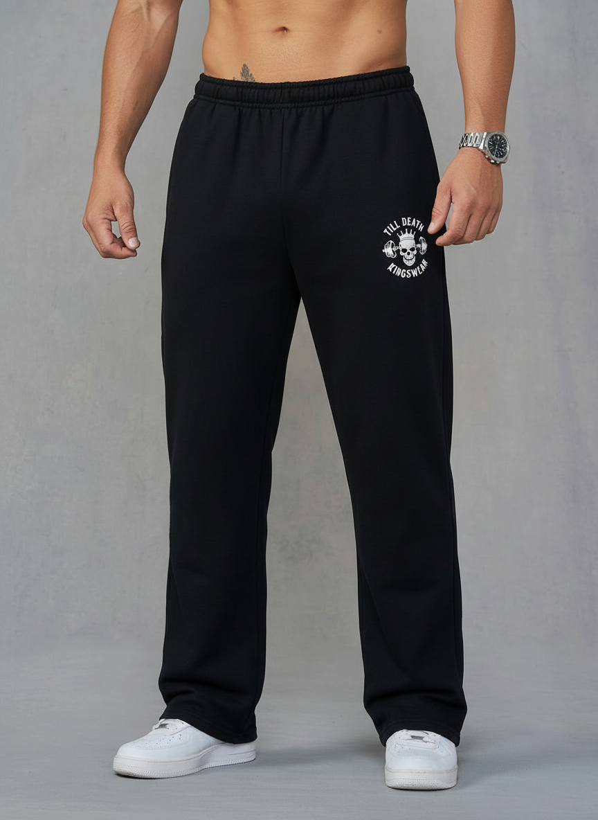 Unisex Till Death Crowned Strength Open-Bottom Pants - Till Death Kingswear